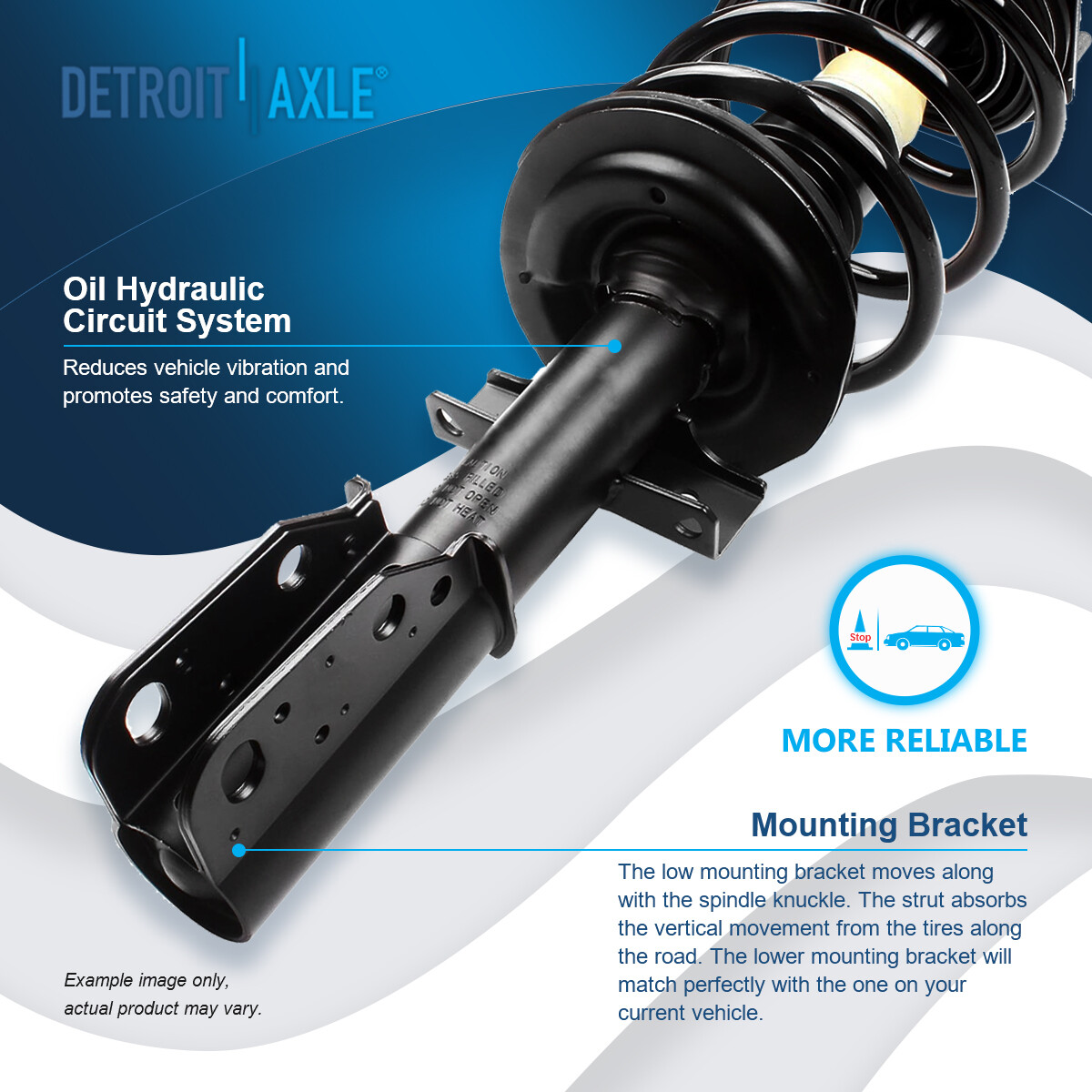 Front Strut Coil Spring Lower Control Arm for 2007 2008 2009 2010 ...