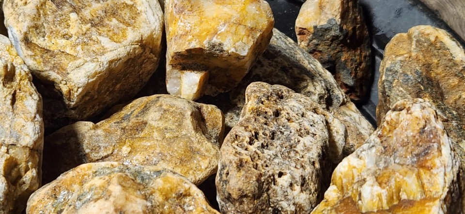 Gold Silver Quartz Ore Rock Highly Mineralized Ore Rock 20LB Sample | eBay