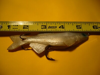 RUBBER MINNOW FISHING LURE 4 1/.4" Lure | eBay