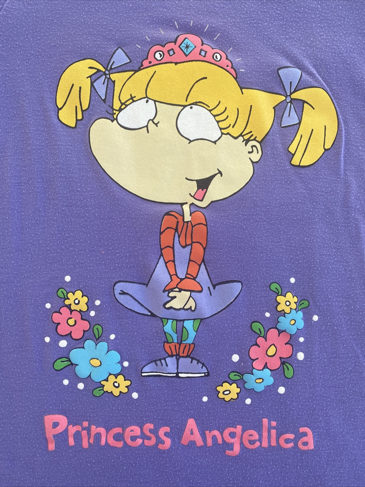 Vintage Rugrats Princess Angelica Purple Nightgown Gi… - Gem