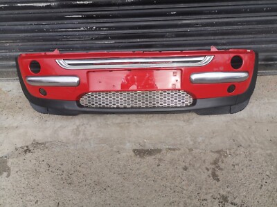 BMW MINI COOPER ONE S R50 R52 R53 - 2001 2008 - FRONT BUMPER -IN RED ...