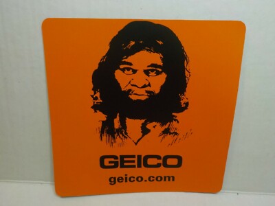 GEICO INSURANCE CAVEMAN MOUSEPAD 6 1/2 X 6 1/2 NIP | eBay