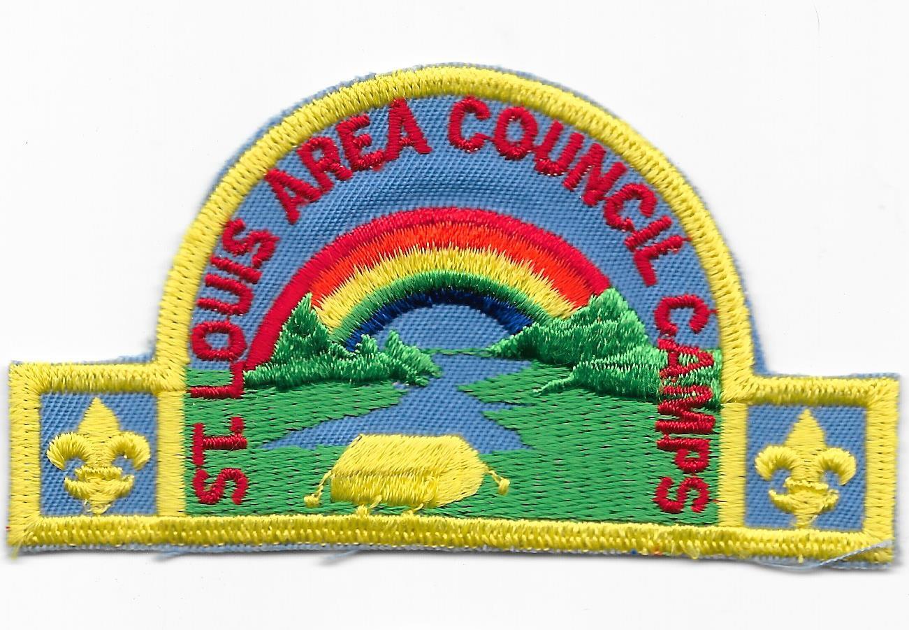 Camps Right Twill Hat Shaped Patch Saint St. Louis Area Council Boy Scout BSA | eBay