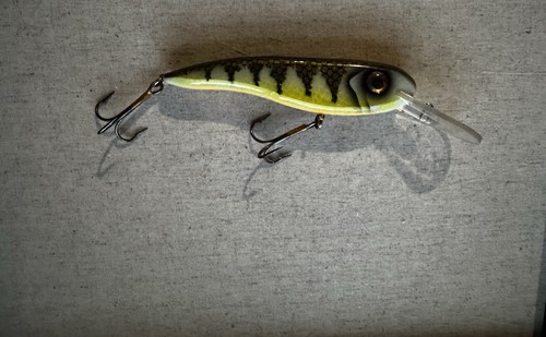 8” Crank Bait Perch Pattern Musky Lure | eBay
