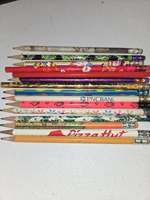 Vintage Pencil Lot, Foohy,pnc,pizza Hut, Holiday Back To School | eBay