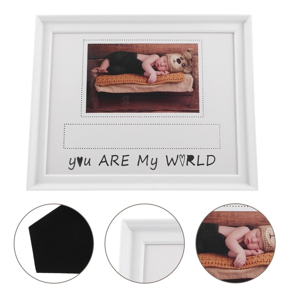 Photo Frame Baby Picture Display First Scan Newborn Memorial Products ...