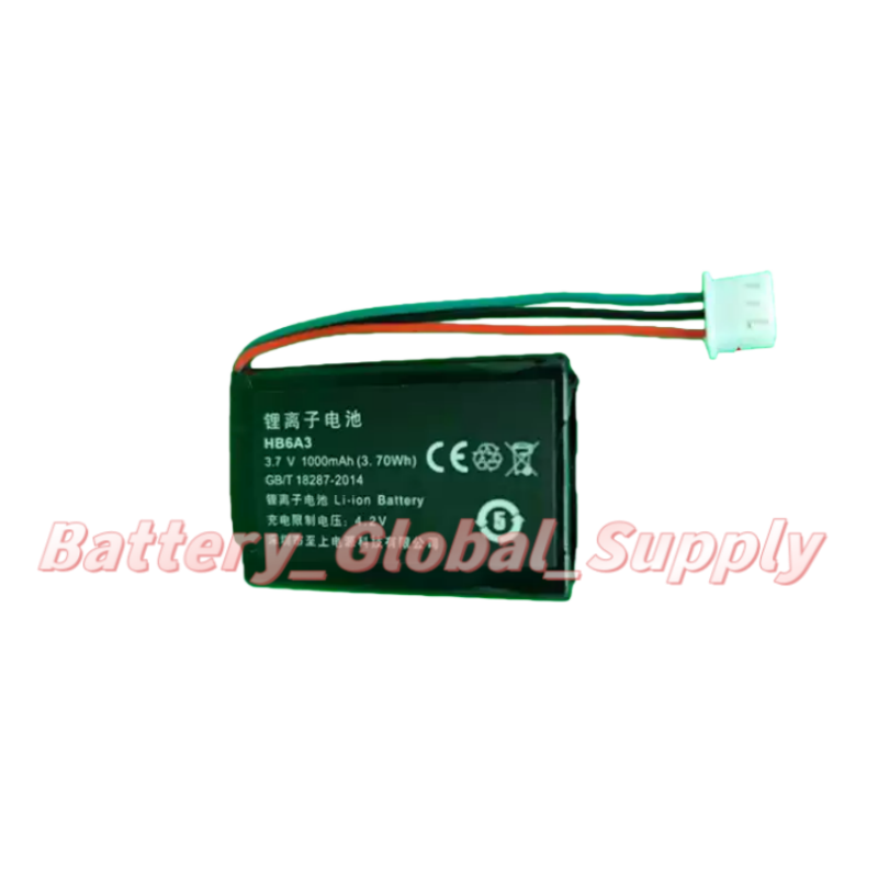1000mAh Replacement Battery for HB6A3 F501 F516 F530 FP515H F202 ...