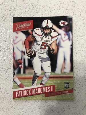 Patrick Mahomes 2017 Panini Prestige Rookie - #232 Patrick Mahomes (RC ...