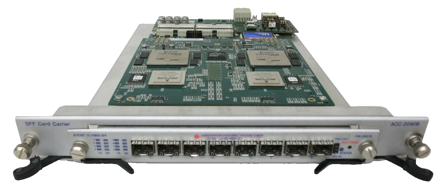 Spirent TestCenter FBR-2001B 8-Port 1G Fiber SFP Module w/ACC-2090B ...