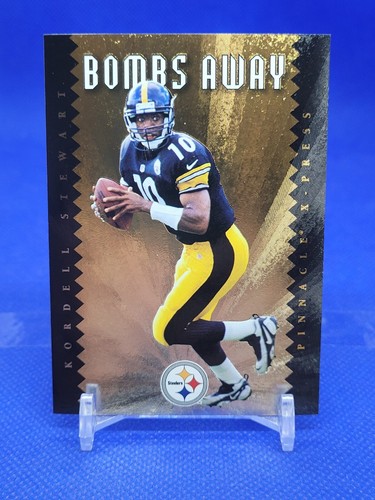 1997 Pinnacle X-Press Bombs Away Kordell Stewart #10 | eBay