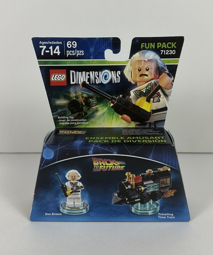 LEGO Dimensions Back to the Future Fun Pack PS4 #71230 (Doc Brown)- New ...