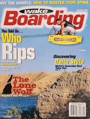 Wake Boarding Magazine Wakeboarding October 2003 Brian Francis | eBay