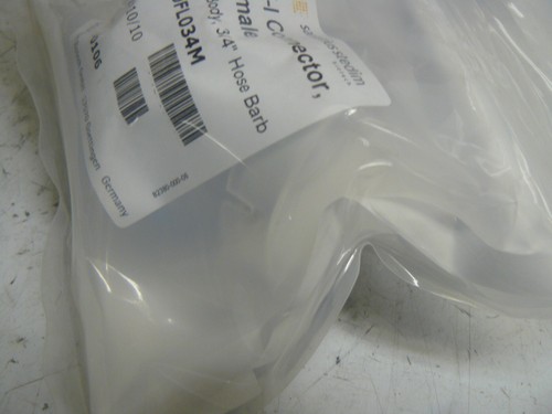 SARTORIUS 640FL034M OPTA SFT-I CONNECTOR LARGE BODY FEMALE 3/4" HOSE ...