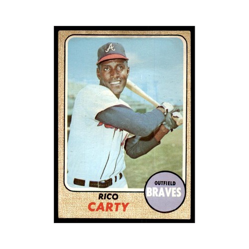 1968 Topps Rico Carty Braves #455 | eBay