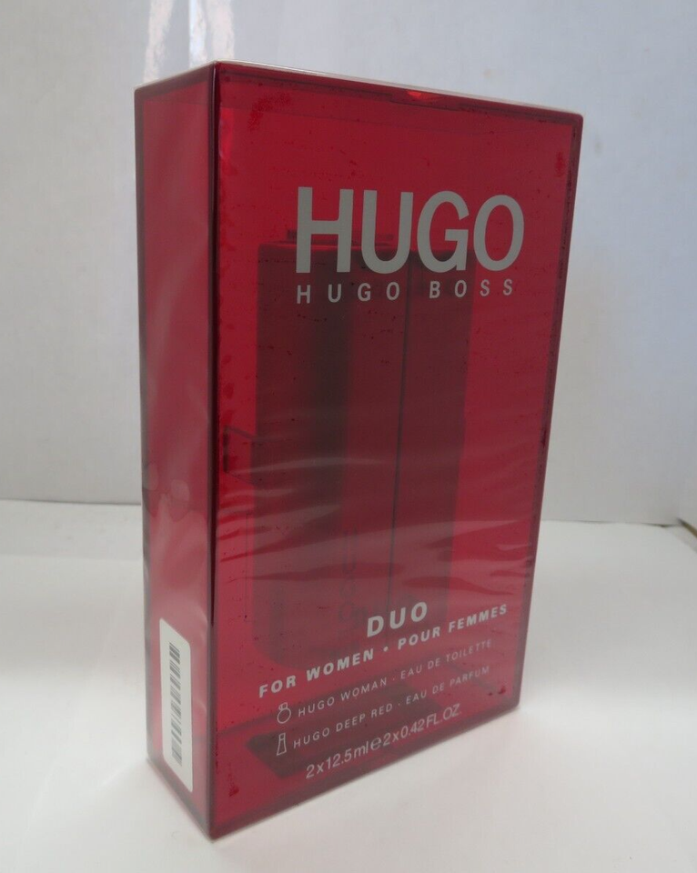 Hugo Hugo Boss Duo Pour Femme 2x 12.5 ml e 2x0.42oz Hugo Woman/Hugo Deep Red NIB | eBay