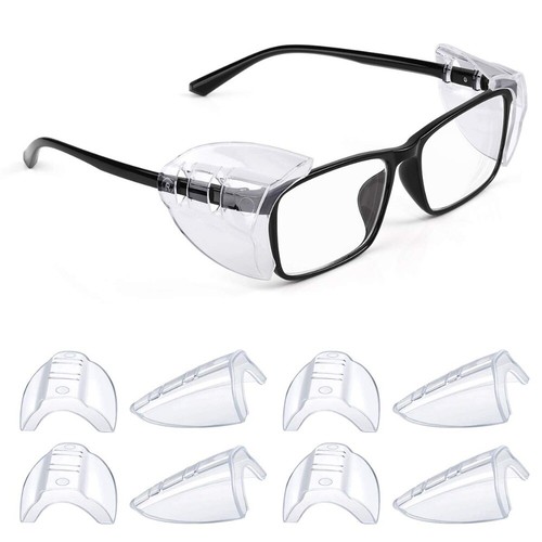 4pairs Clear Eye Protection Glasses TPU Anti Fog Safety Glasses Small ...