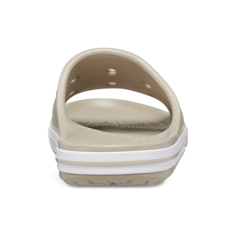 NEW CROCS BAYABAND SLIDE 205392 205392-2V3 Cobblestone BEIGE UNISEX ...