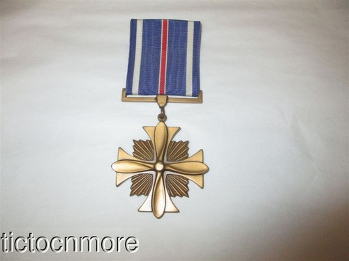US AIR FORCE FLYING CROSS SERVICE MEDAL w/ RIBBON USAF MILITARY MEDAL ...