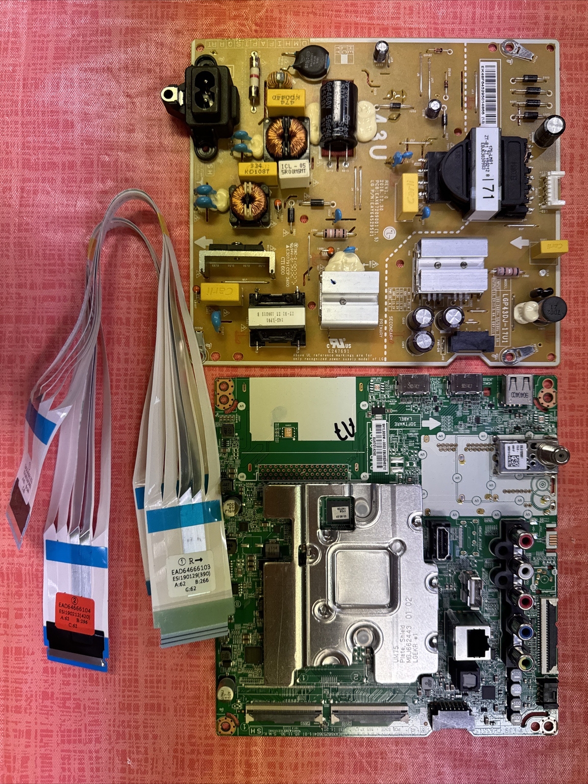 LG 43UM6950DUB.BUSYLJM TV Repair Kit EBU65348212 | EAY64529501 | eBay