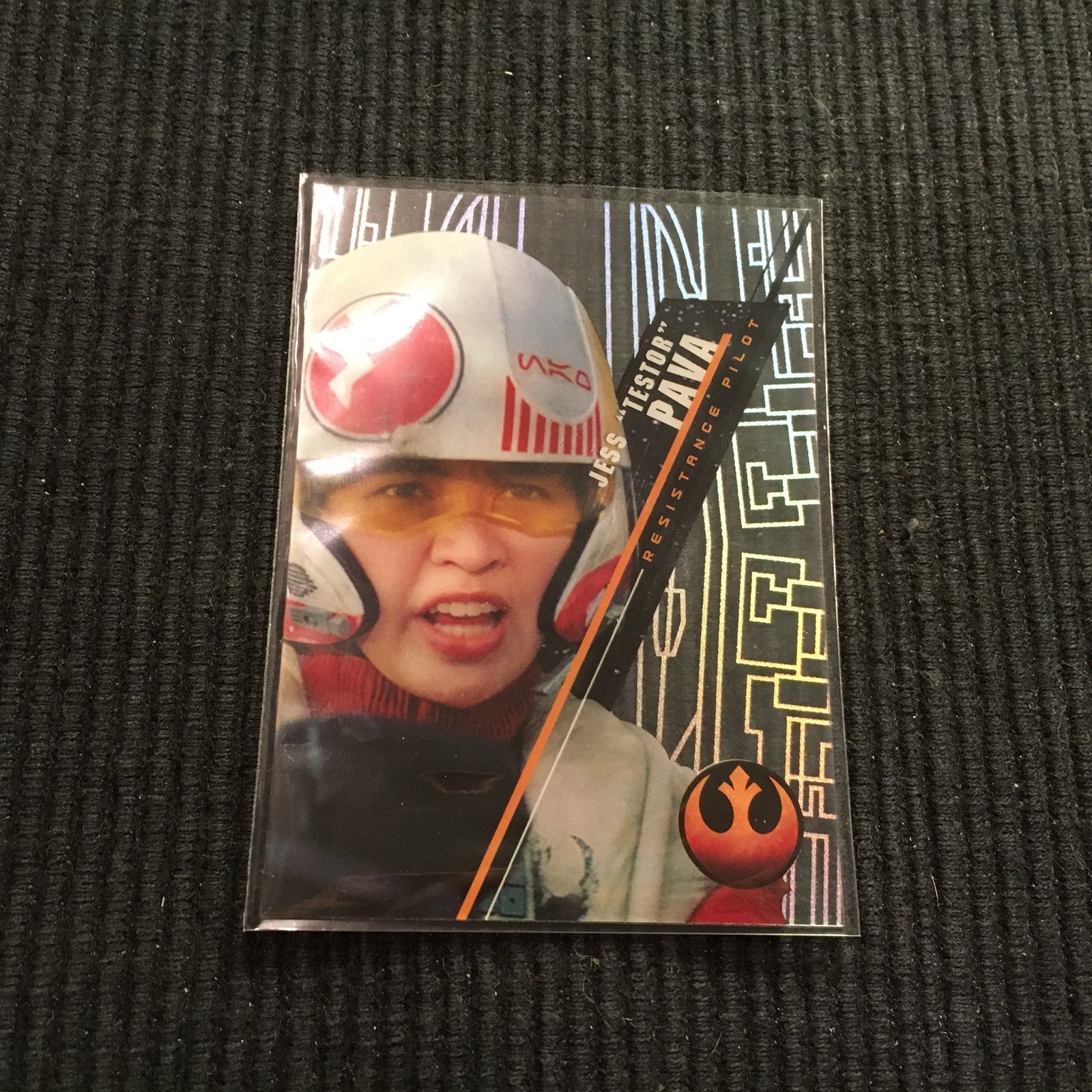 2016 TOPPS HIGH TEK STAR WARS #SW-86 JESS TESTOR PAVA *PATTERN 3 FORM 2 ...