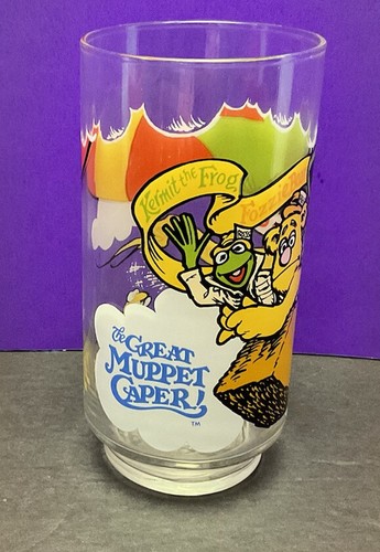 Vintage 1981 McDonald's KERMIT, GONZO, FOZZIE The Great Muppet Caper ...