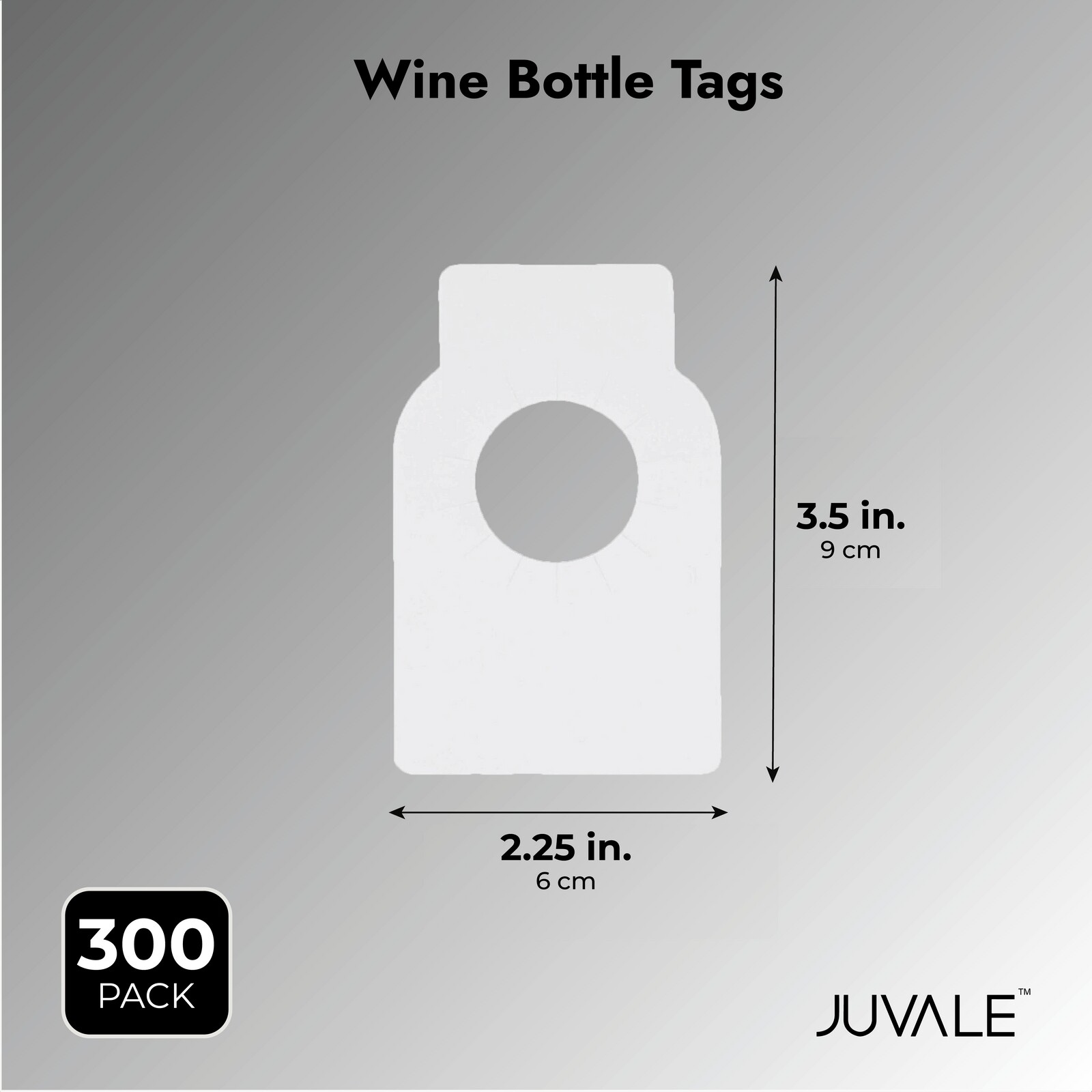 300 Plain White Wine Cellar Labels, Wine Tags for Wine Rack, 2.25"x 3.5 ...