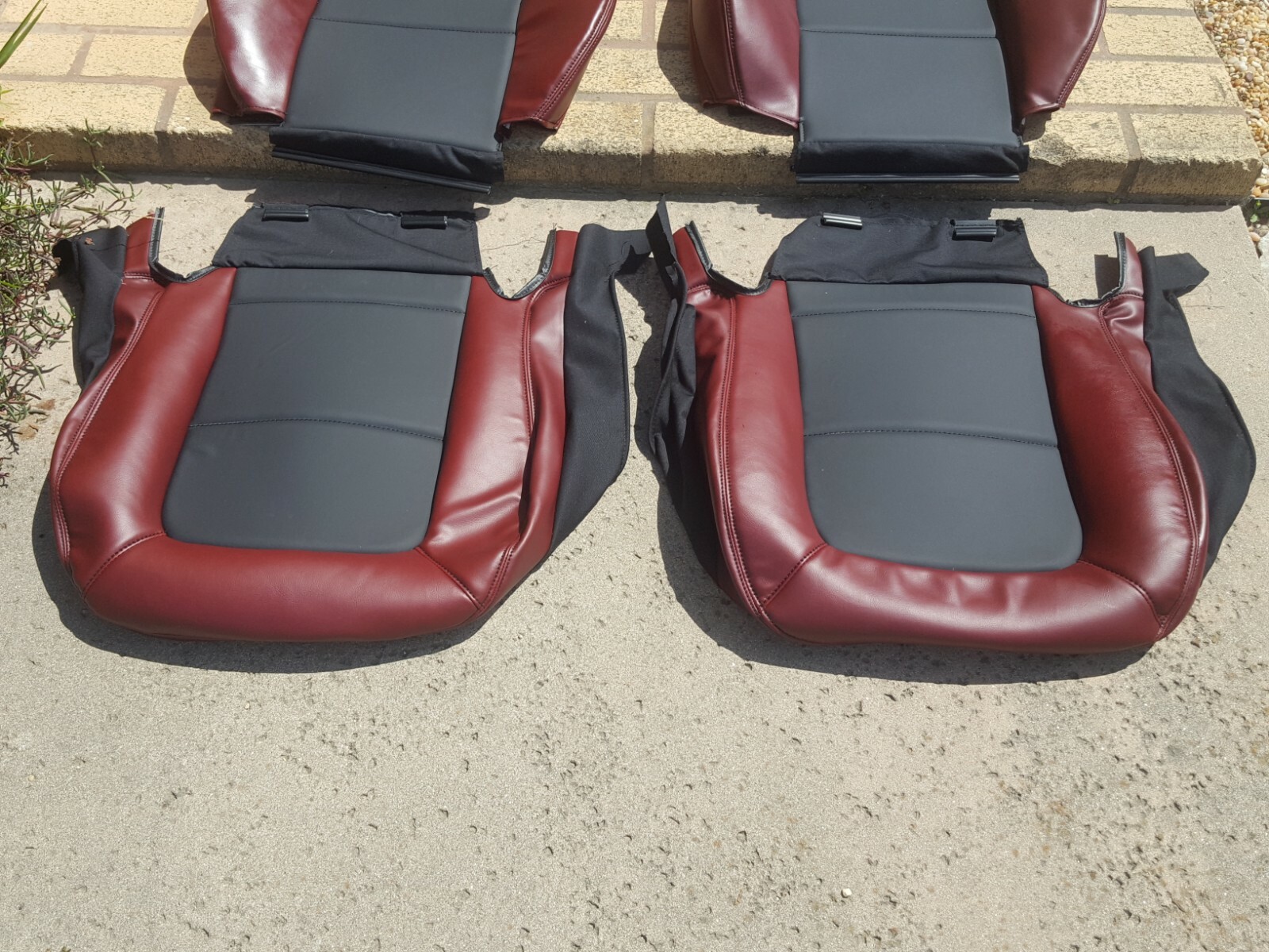 BMW Z3 96-00 UPHOLSTERY SEAT KIT GERMAN VINYL BEAUTIFUL CUSTOM NEW | eBay