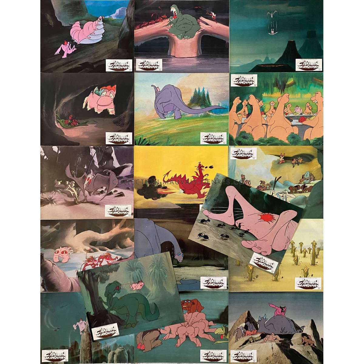 THE MISSING LINK Lobby Cards x17 - 9x12 in. - 1980 - Picha, Richard ...