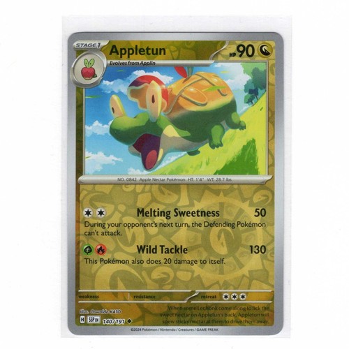 Appletun Pokemon Scarlet & Violet Surging Sparks 140/191 | eBay