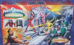 Power Rangers Time Force Control Center w Exclusive 5" Ransik Quantum ...