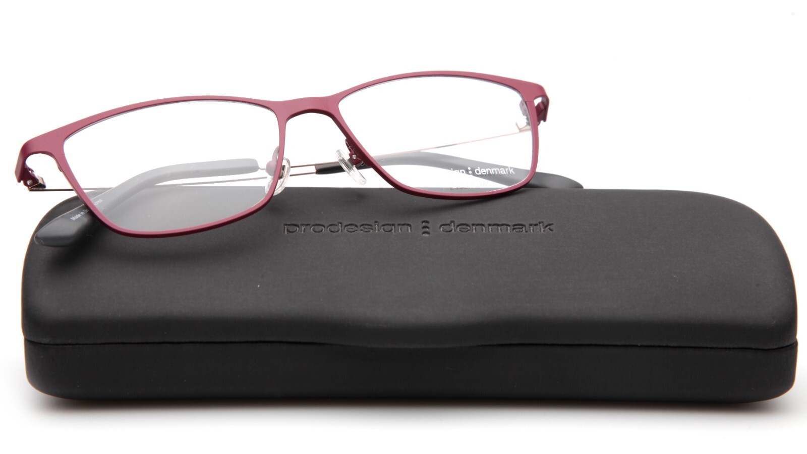 NEW PRODESIGN DENMARK 3163 c.3821 Burgundy EYEGLASSES 50-14-140mm B36mm ...