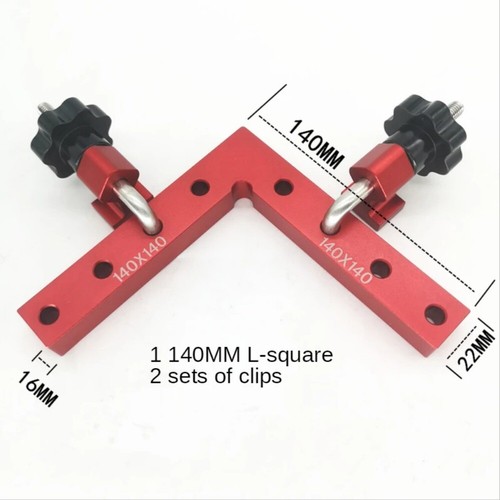 Woodworking Assembly Board Fixing Clamp 90 Degrees Right Angle ...