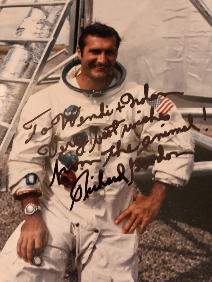 Richard Gordon, Apollo 12 NASA Astronaut signed Photograph, In Person ...