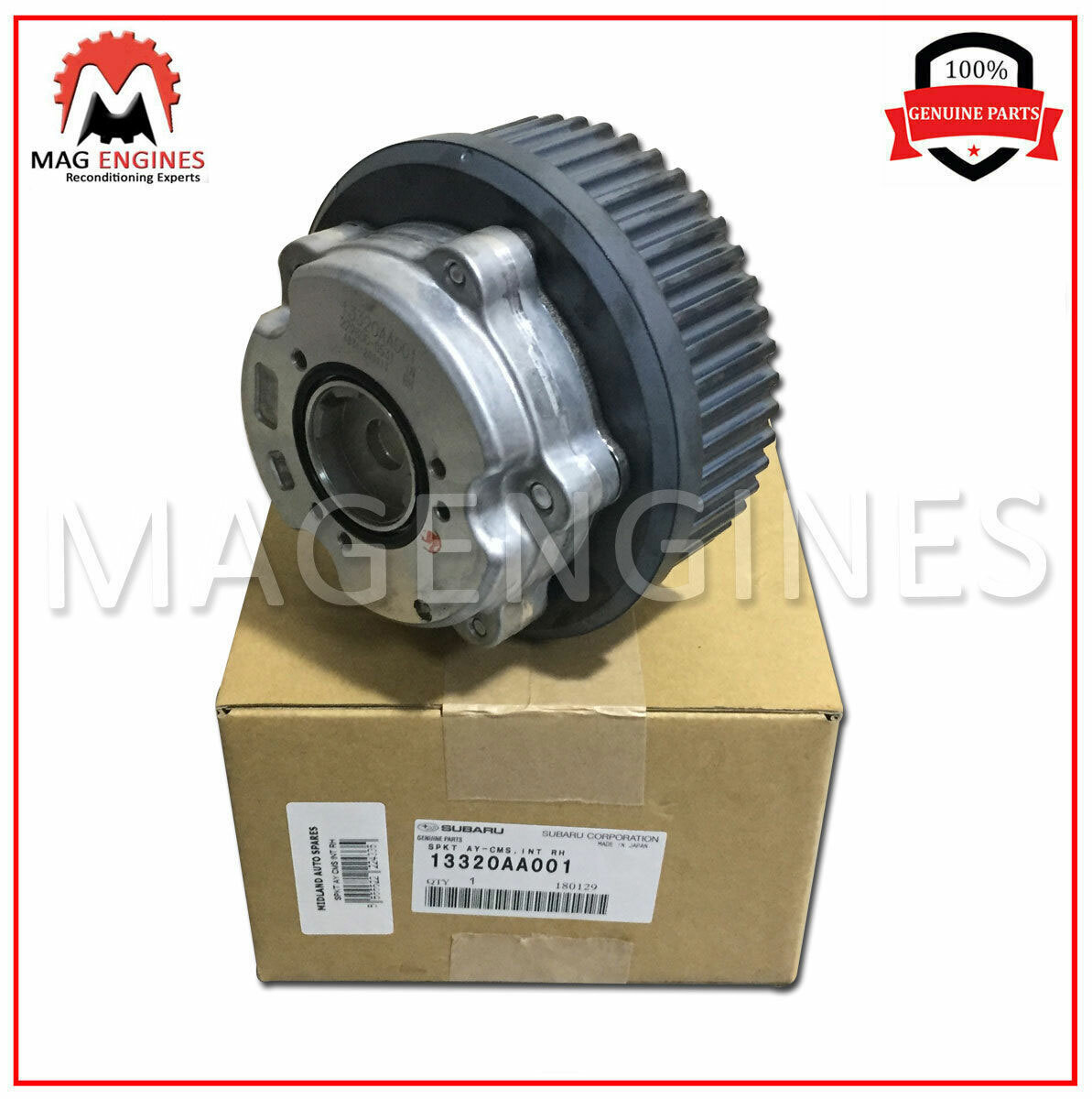 13320-AA001 GENUINE OEM SPROCKET ASSEMBLY-CAMSHAFT INTAKE, RIGHT ...