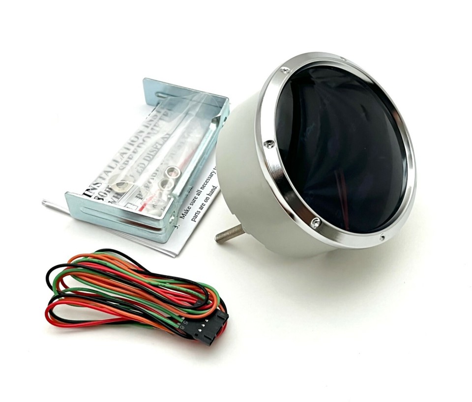 Universal 3-1/8" Speedometer Speedo Gauge Electronic Programmable 0-140 ...