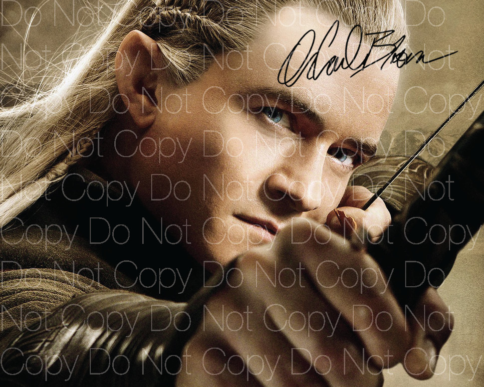 Lord of the Rings signed Legolas Bloom 8X10 photo picture poster ...