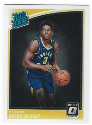 AARON HOLIDAY 2018-19 DONRUSS OPITC ROOKIE PACERS UCLA BRUINS S3 | eBay