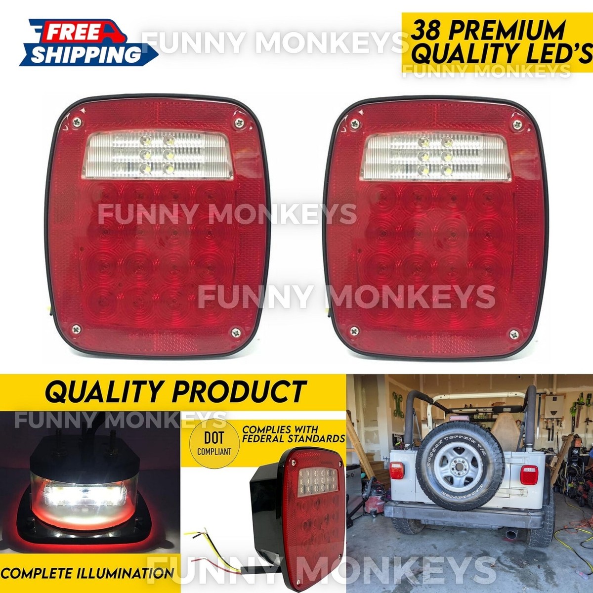 Tail Light Memes Car Decals Red Flowing Blood Bloody Horror Funny