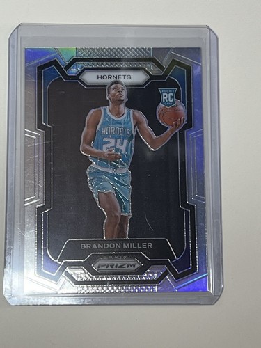 2023-24 Panini Prizm - Basketball Silver Prizm #152 Brandon Miller ...