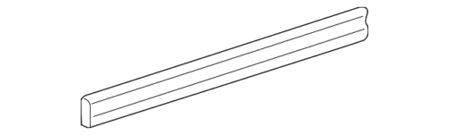 GM OEM 00-06 Yukon XL 1500 Front Door Exterior Trim-Body Side Mldg ...