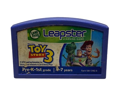 Disney Pixar Toy Story 3 Leapster 2010 Game CARTRIDGE ONLY LeapFrog ...