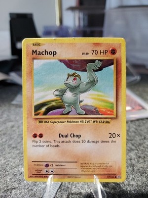 2016 Pokemon TCG Machop - 57/108 - XY Evolutions Common LP | eBay