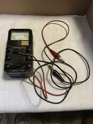 SIMPSON AC MODEL 370 vintage electronics made in USA | eBay