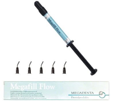 Megafill Flow Dental Komposit Lichthärtend Zahn Füllung Kunststoff ...