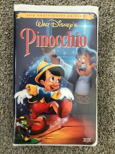 Disney Pinocchio - 60th Anniversary Edition VHS Video | eBay