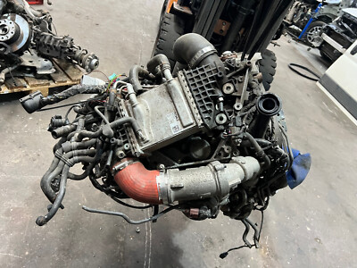 VOLKSWAGEN TRANSPORTER T6 2.0 BI TURBO COMPLETE ENGINE TURBO *SPARES OR ...