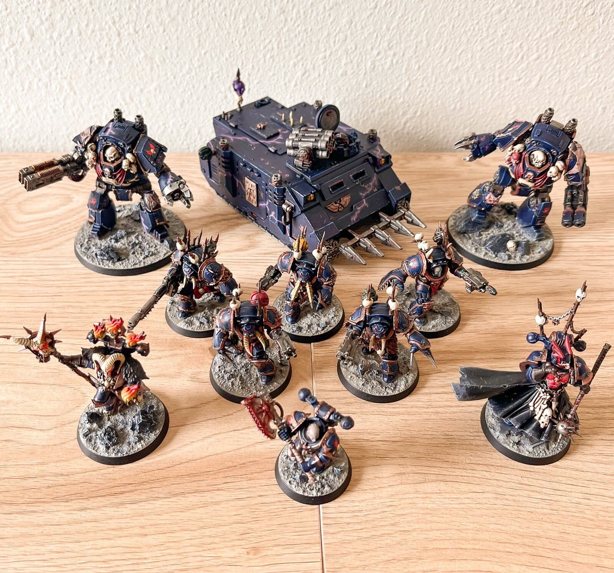 Warhammer 40k Chaos Space Marine Army