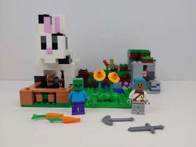 LEGO Rabbit Ranch 21181 MINECRAFT 100% Complete | eBay