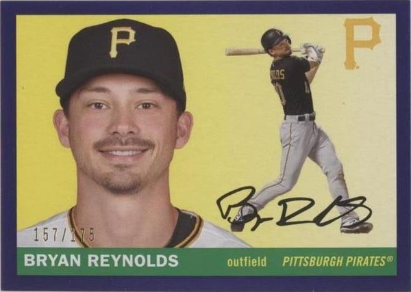 2020 Topps Archives - 1955 Topps Purple #63 Bryan Reynolds /175 for ...
