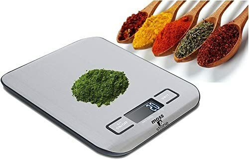 Food Scale for Meat Baking Weighter Digital Kitchen Silver Stainless ...